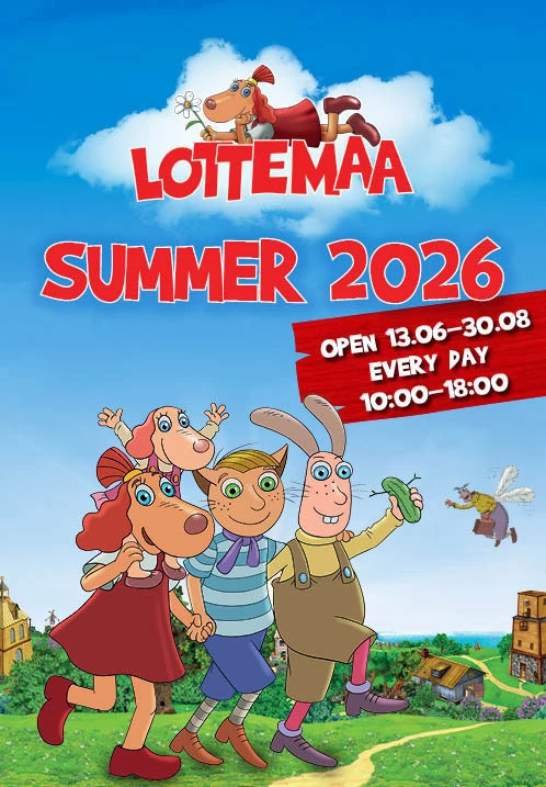 Lotes zemes tematiskais parks 2026 / Vilciena biļete / Lottemaa suvi ...